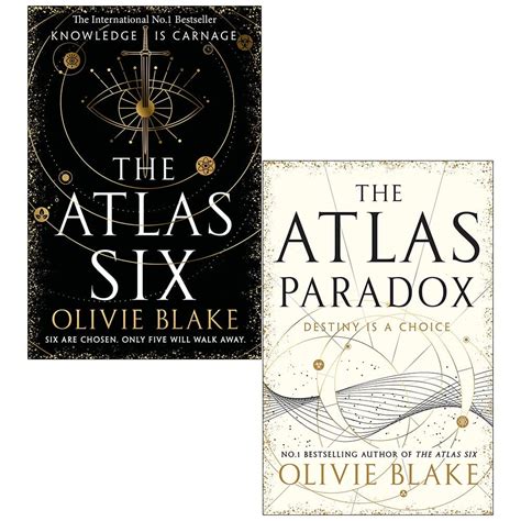 Atlas Series 2 Books Collection Set By Olivie Blake The Atlas Six The Atlas Paradox