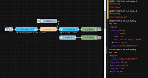 Check State Of Multiple Entityids Using Function Node To Send Multiple Messages Node Red