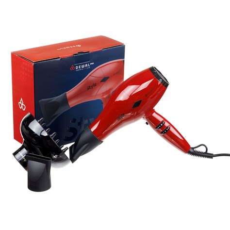 Фен классический Dewal Pro Style 03-111 Red для сушки волос, красный ...