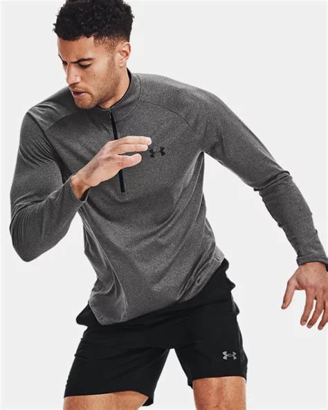 Mens Ua Tech™ ½ Zip Long Sleeve Under Armour