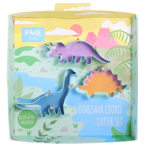 Dinosaur Cookie Cutter Set Of 3
