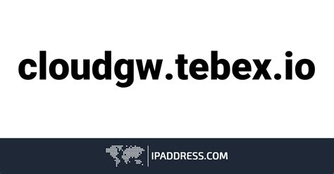 Cloudgw Tebex Io Website Information IP Address Server Location