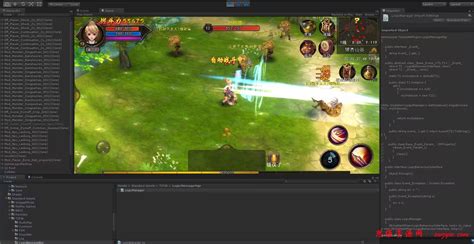 Unity C 3d传奇手机版本全套源码无错误可以编译609传奇3d 思维资源网