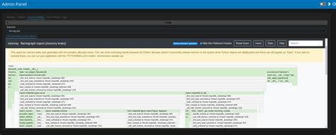 Add Memray Profiler By Philippjfr Pull Request 3509 Holoviz Panel