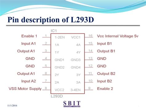 Motor Driver Ic L293d Pptx