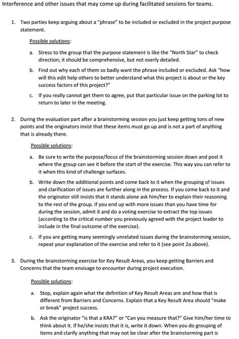 tips for new facilitators recycled