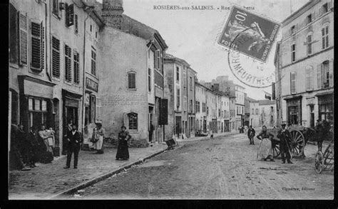 Photos et carte postales anciennes de Rosières aux Salines Mairie de Rosières aux Salines et