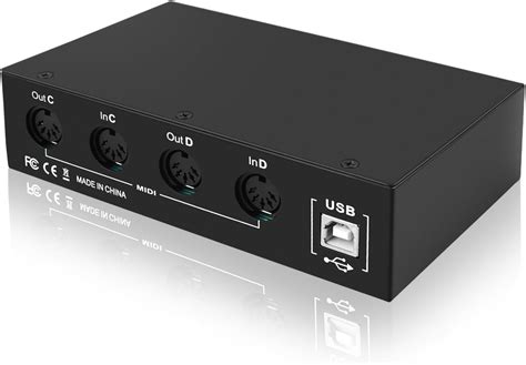 Digitallife Channel In Out Midi Usb Interface Box With Midi Thru Function In Out