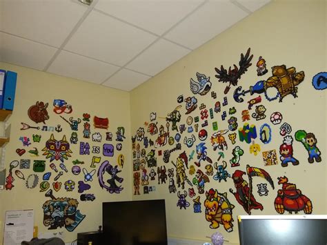 Perler Bead Wall Is Growing Strong R Beadsprites