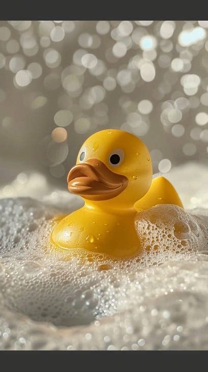 Free Bubbly Duck Bath Image Download At Stockcake