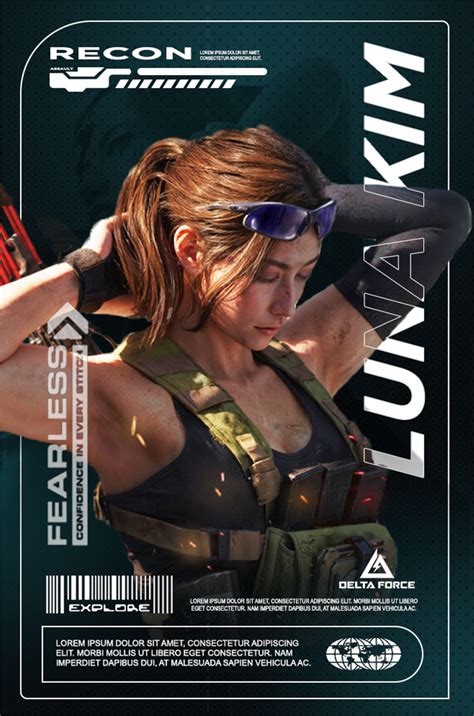 Luna Kim Delta Force Desain
