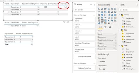 Solved Calculating On Two Different Tables Microsoft Fabric Community