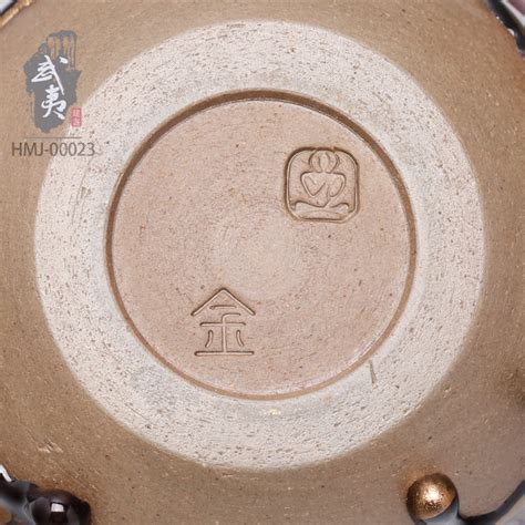 建盏黄美金，星云钵，黄美金，hmj 00023 武夷建盏