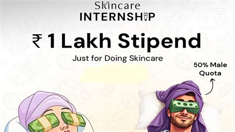 Rs 1 Lakh Stipend For Skincare Indian Startup Launches New Internship