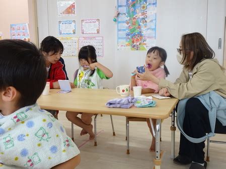 歯磨き講習会 坪内学園附属認定こども園