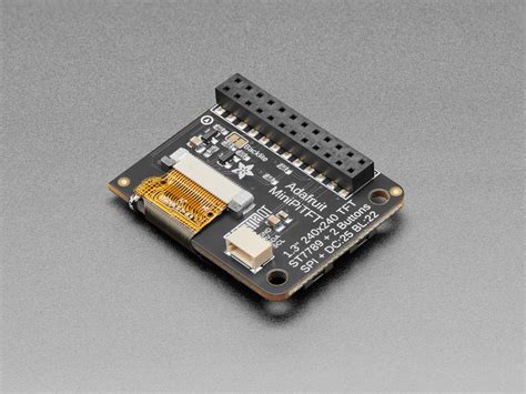 adafruit mini pitft 1 3 240x240 tft add on for raspberry pi id 4484
