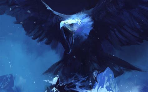 Blue Eagle Wallpapers Top Free Blue Eagle Backgrounds Wallpaperaccess