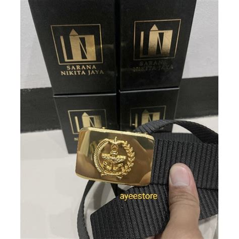 Jual Gesper Pdh Sarana Nikita Jaya Original Gesper Pdh Ikat Pinggang Pdh Shopee Indonesia