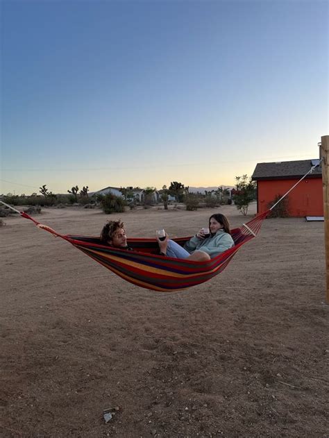 Joshua Tree Glamping Hammock Dream Lifestyle Travel Workout