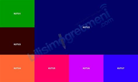 Css Dersleri Div Uygulama Örneği Site 2 Uygulamalar Web Tasarım