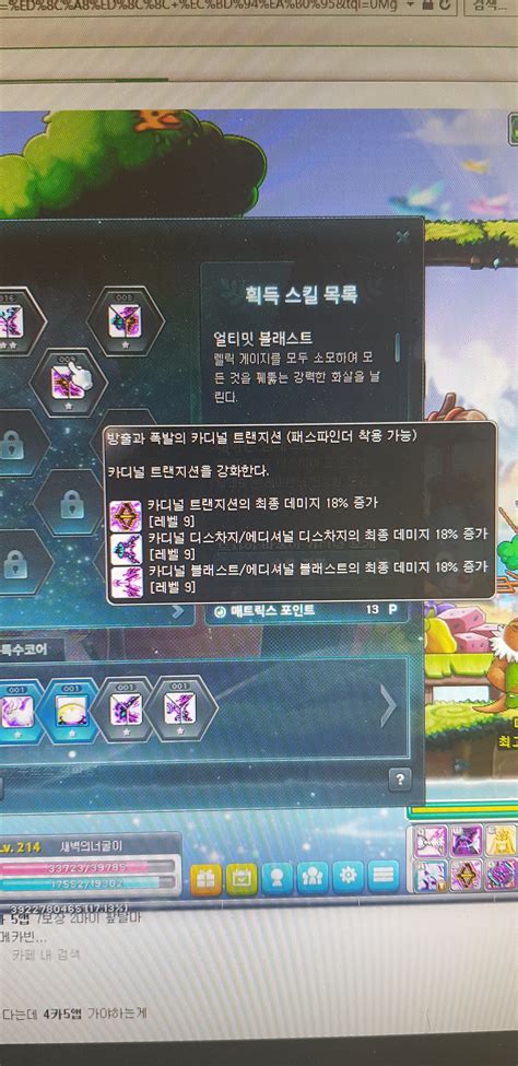 메이플스토리 인벤 패파 코강 잘한건가요 메이플스토리 인벤 질문과 답변 게시판