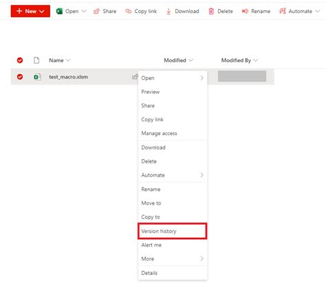 【sharepoint】編集したファイルを過去の状態（バージョン）に戻す・復元する方法 Office54