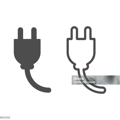 電插頭圖示向量圖形及更多一個物體圖片 一個物體 互聯網 便攜式資訊設備 Istock