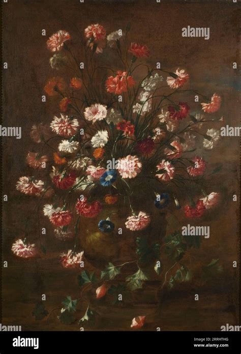 Carnations In An Urn Unknown Date Stock Photo Alamy