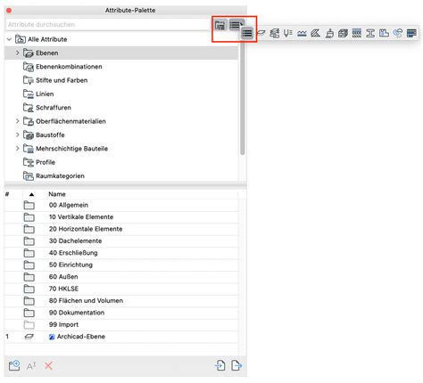 Attribute Verwaltung In Archicad 26 Graphisoft Community