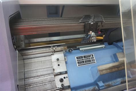 Stoll Model Cms 433 Tc Flat Knitting Machine