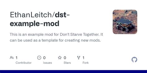 GitHub EthanLeitch Dst Example Mod This Is An Example Mod For Don T Starve Together It Can