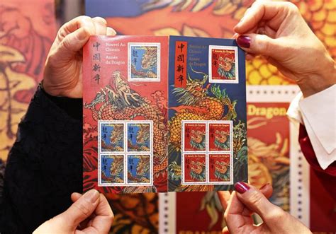 龍年郵票「龍顏」比一比 美國龍有點凶、日本龍萌萌的 神州生活圈 中國 世界新聞網