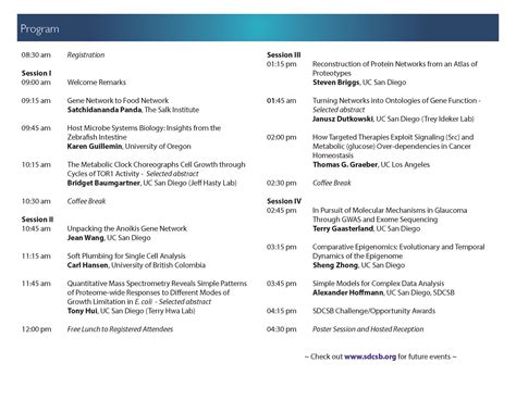 51713 Systems To Synthesis Symposium San Diego Center For Systems Biology