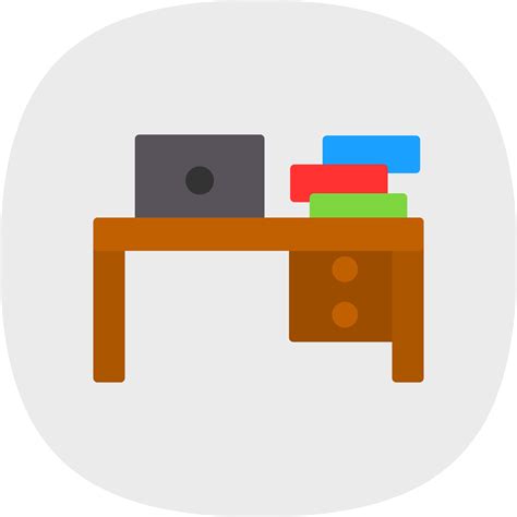 Work Table Vector Icon Design 26075923 Vector Art At Vecteezy