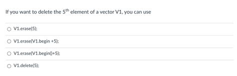 solved choose the respective delete operator usage for the