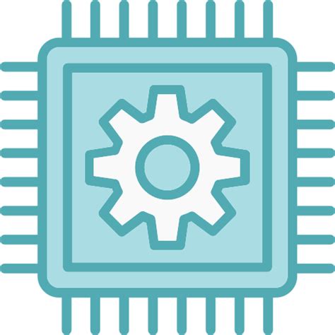 Chip Generic Blue Icon