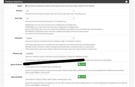 Taming Snort With Portscan Detection On Netgate Forum