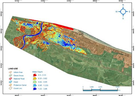 figure 1 from two dimensional flooding model using iber software case