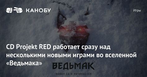 Cd Projekt Red работает сразу над несколькими новыми играми во