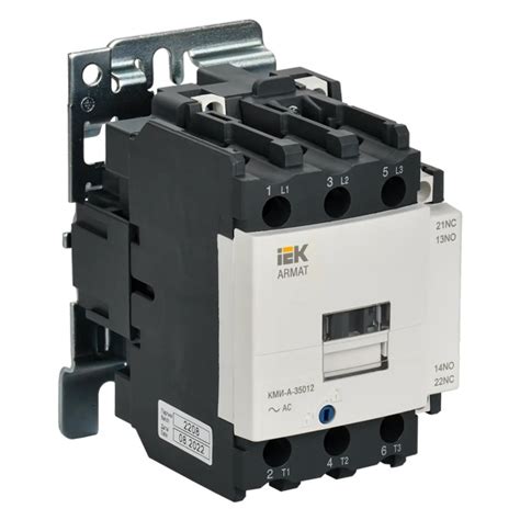 Контактор ARMAT КМИ-А-35012 LC1D 50А 230В/АС3 3P 1НО+1НЗ ИЭК - купить ...