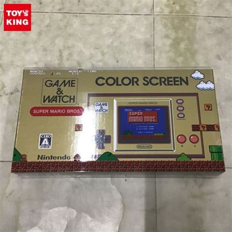 【未使用に近い】1円〜 未開封 任天堂 ゲームandウォッチ カラースクリーン スーパーマリオブラザーズ Sm 35の落札情報詳細 ヤフオク