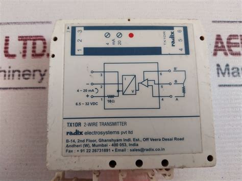 Radix Tx1dr 2 Wire Temperature Transmitter Aeliya Marine