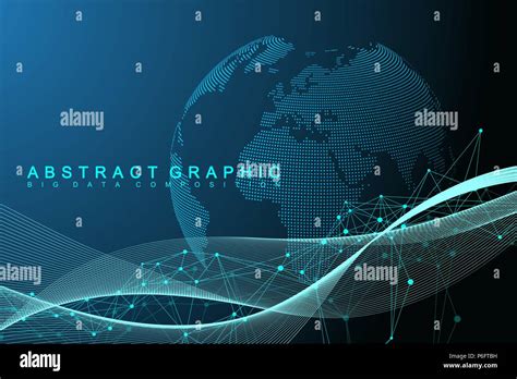 Big Data Visualization Graphic Abstract Background Communication Perspective Backdrop Minimal