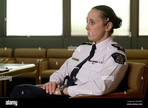 Assistant Commissioner Rhonda Blackmore During An Interview With The