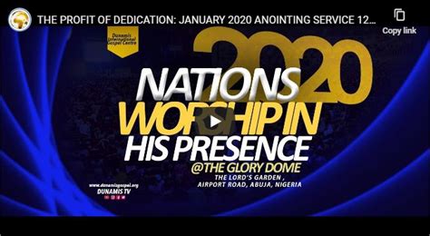 Paul Enenche Sermon THE PROFIT OF DEDICATION Paul Enenche Blog