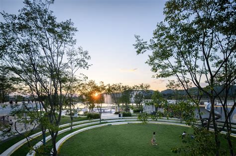 Puning Xinghe Pearl Bay Pearl Park By Pds Landscape Design Park