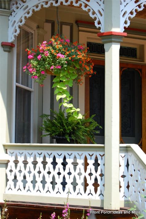 Hanging Baskets Hanging Flower Baskets Home Landscaping Photos