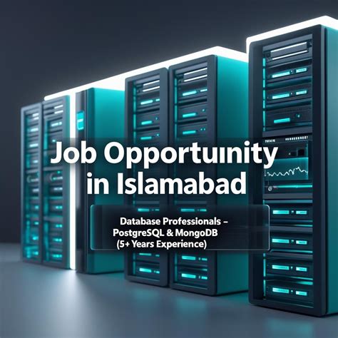 Hiring Jobopportunity Islamabadjobs Databasedeveloper Postgresql Mongodb