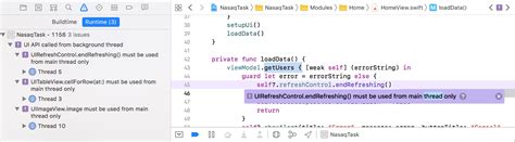 Swift Ios Will Application Get Crash After Writing Ui Updation Code