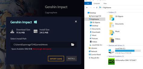 Option To Ignore Disk Space Requirement · Issue 1928 · Heroic Games